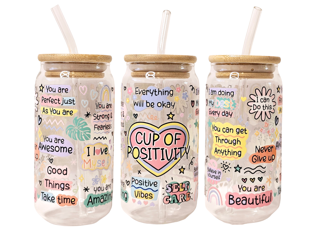 16oz (473ml) Glass Beverage Cups – Beverage Bliss Co